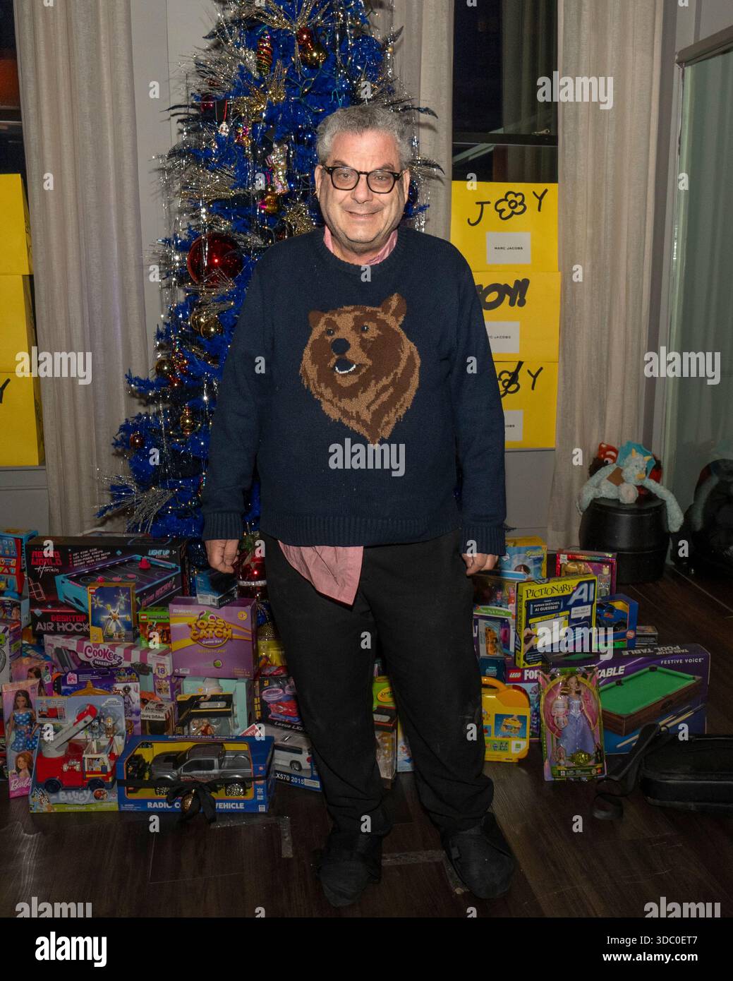 Michael Musto attends Susanne Bartsch and David Barton Annual Toy Drive ...