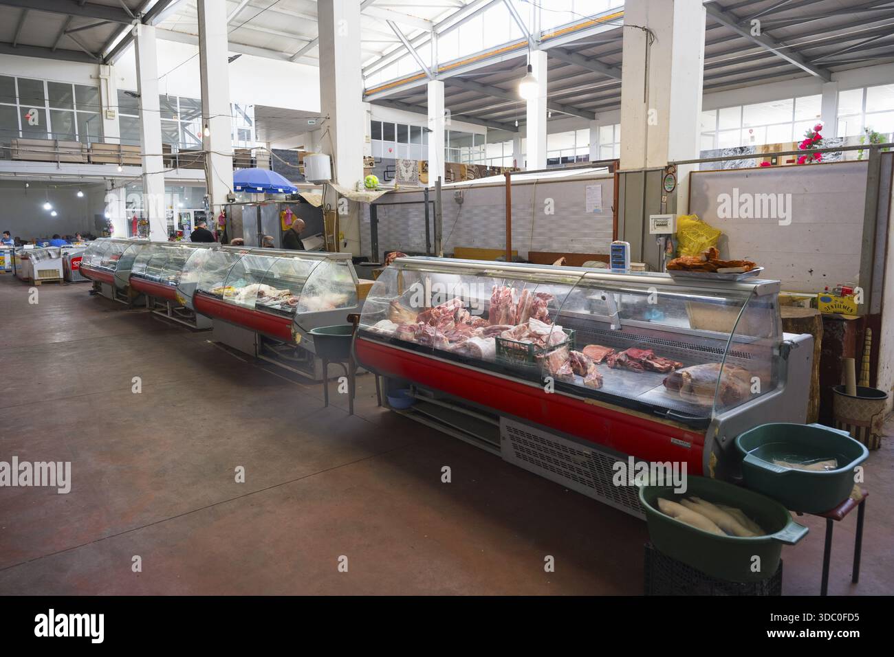 Meat hall display case hi-res stock photography and images - Alamy