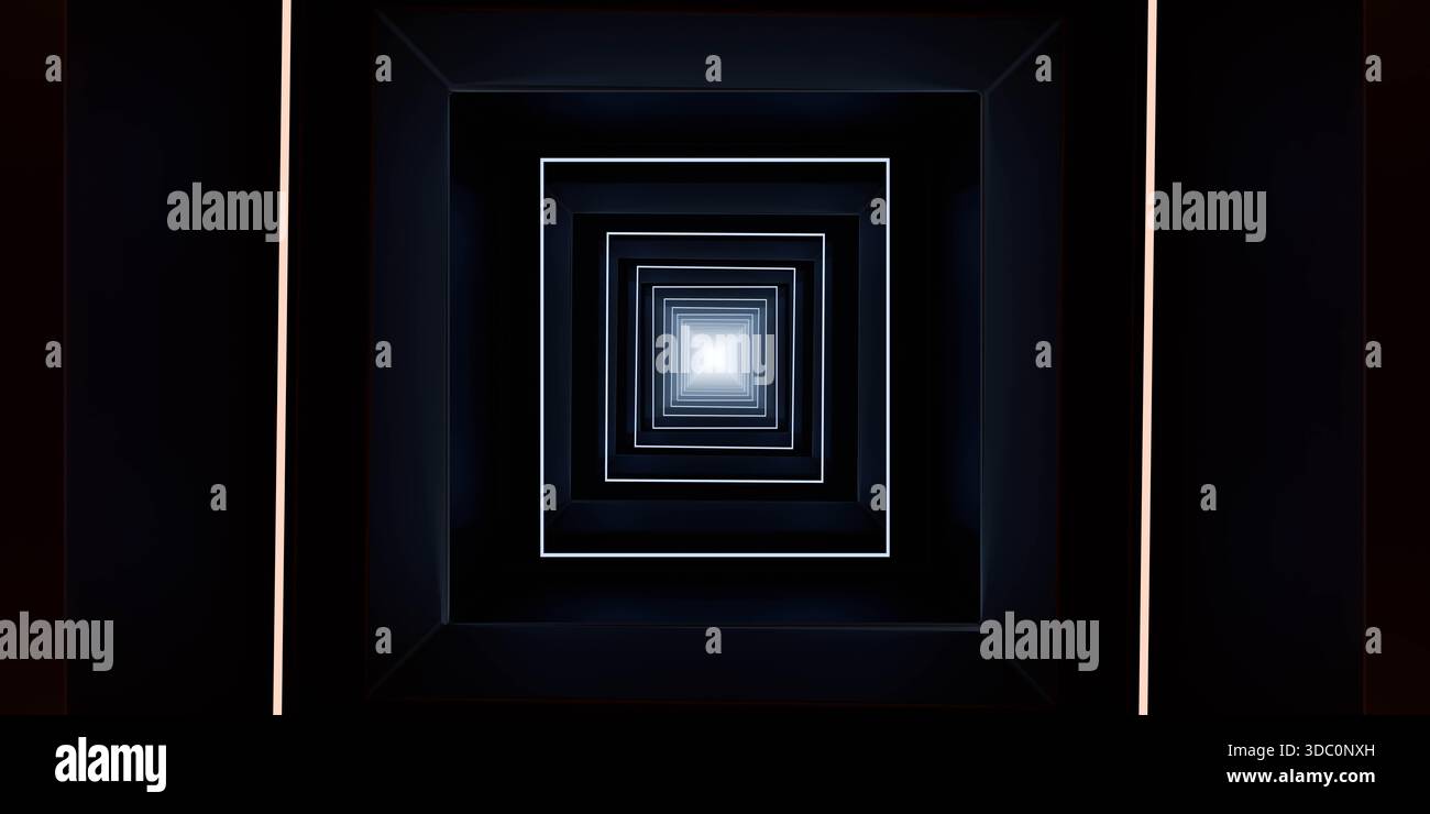 Abstract space tunnel background hi-res stock photography and images ...