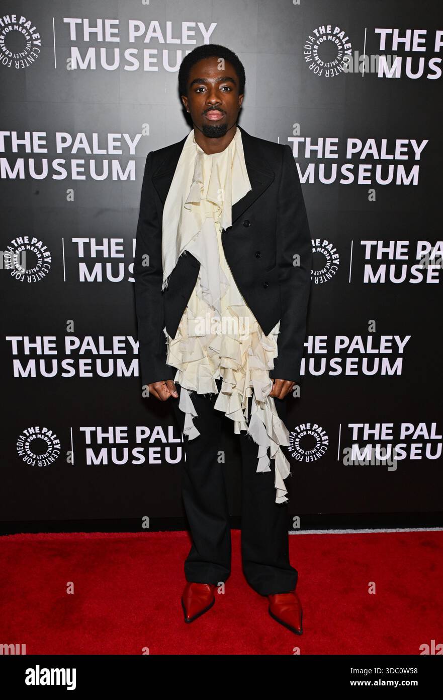 Caleb McLaughlin attends the PaleyLive "Stranger Things" - The Final ...