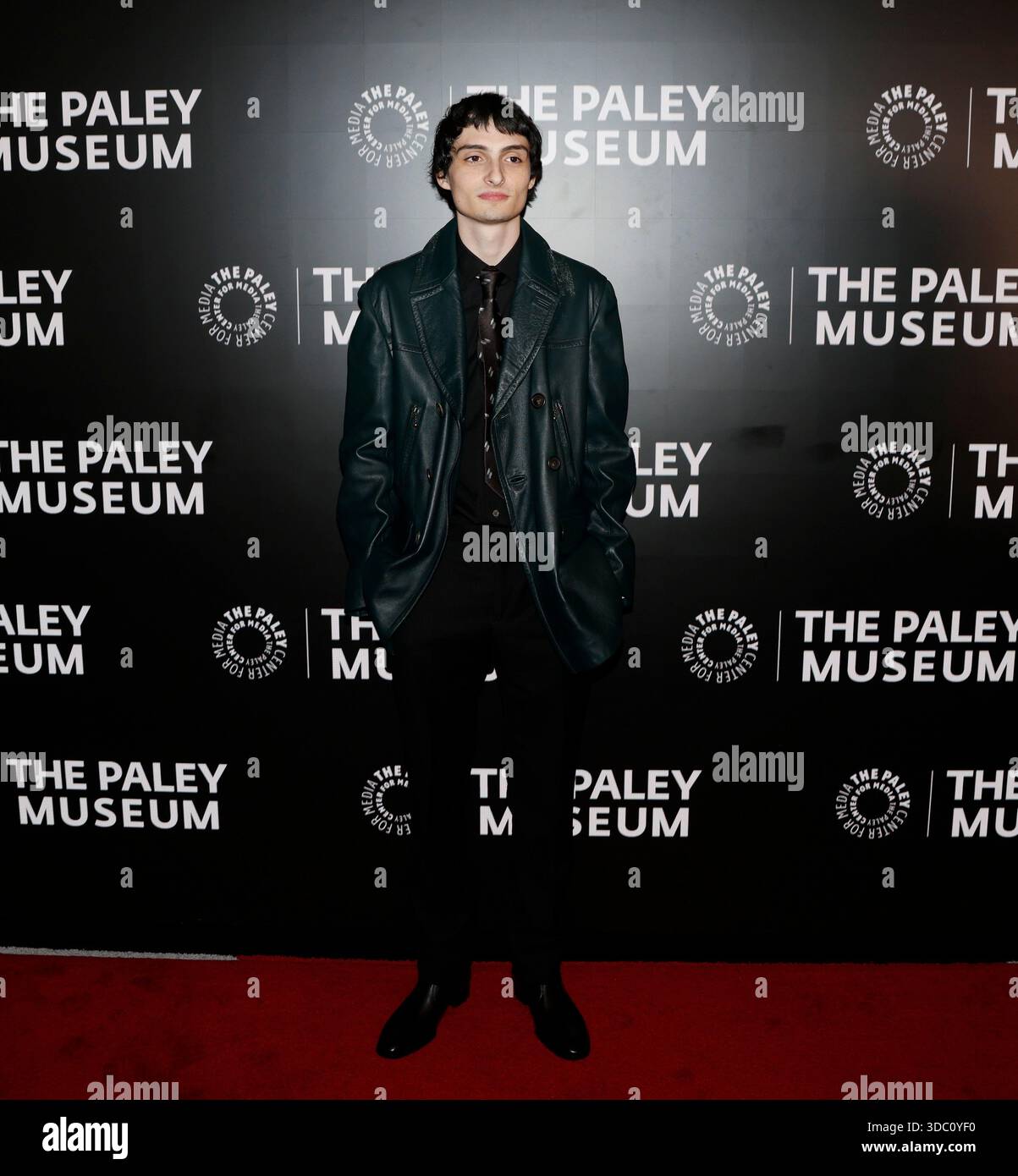Finn Wolfhard arrives on the red carpet at PaleyLive's "Stranger Things ...