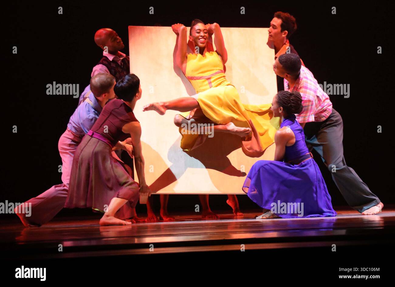 December 18, 2025, New York, New York, USA: Alvin Ailey dancers MIRANDA ...