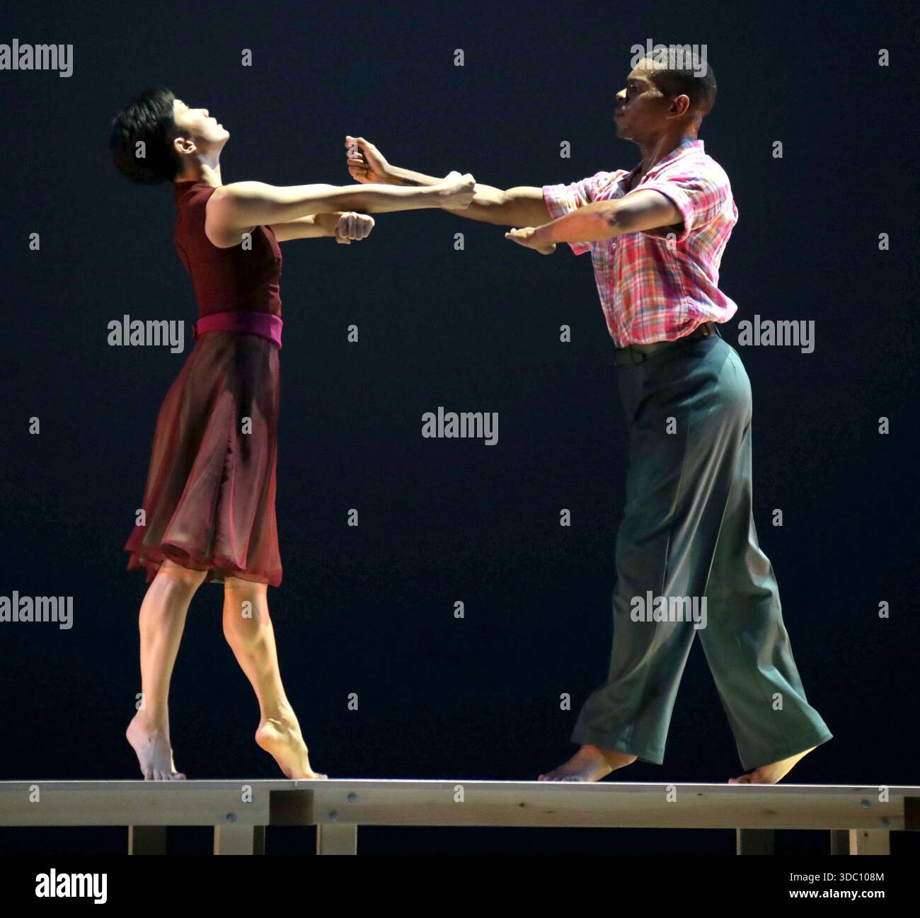 December 18, 2025, New York, New York, USA: Alvin Ailey dancers MIRANDA ...
