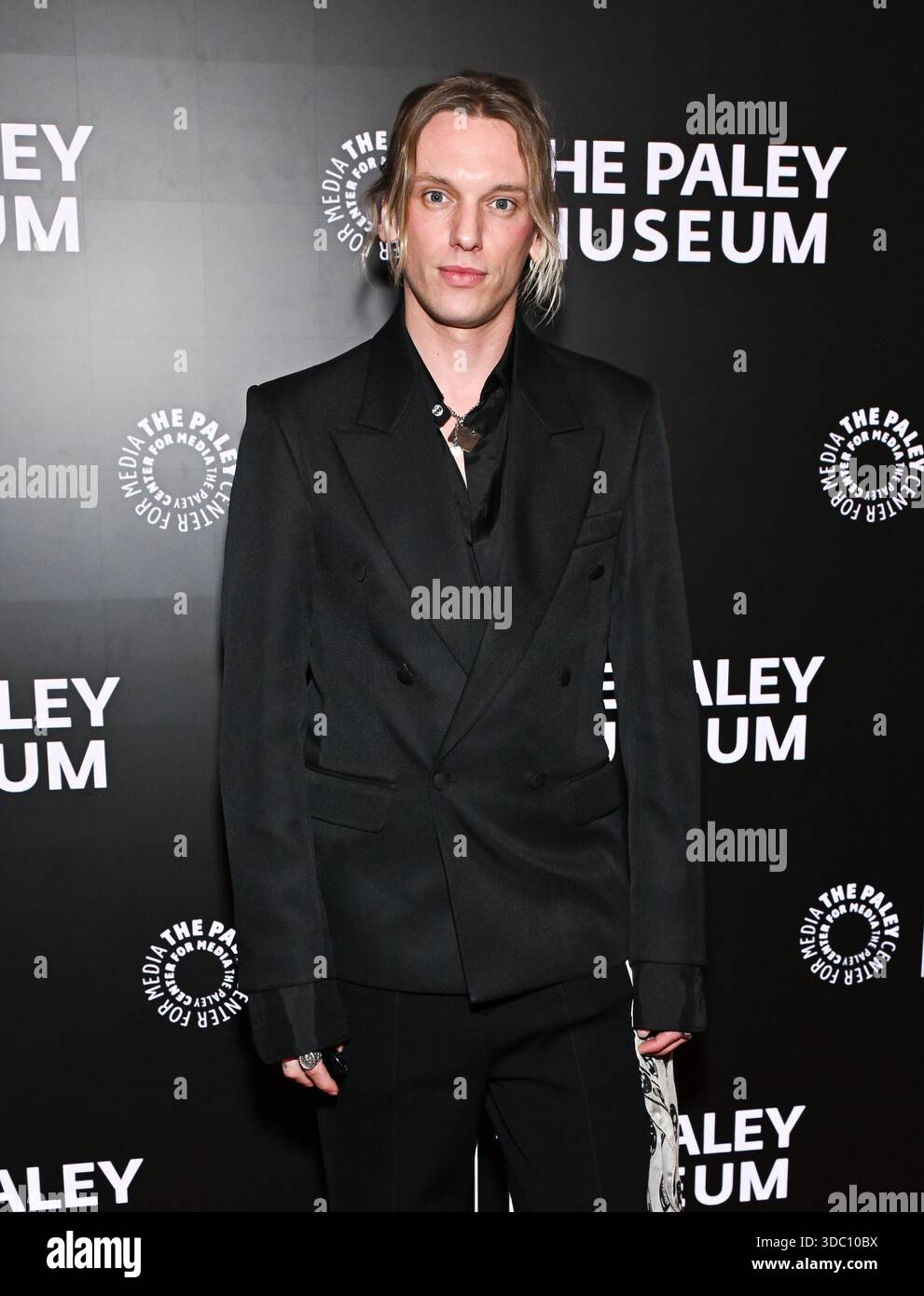 Jamie Campbell Bower attends the PaleyLive "Stranger Things" - The ...