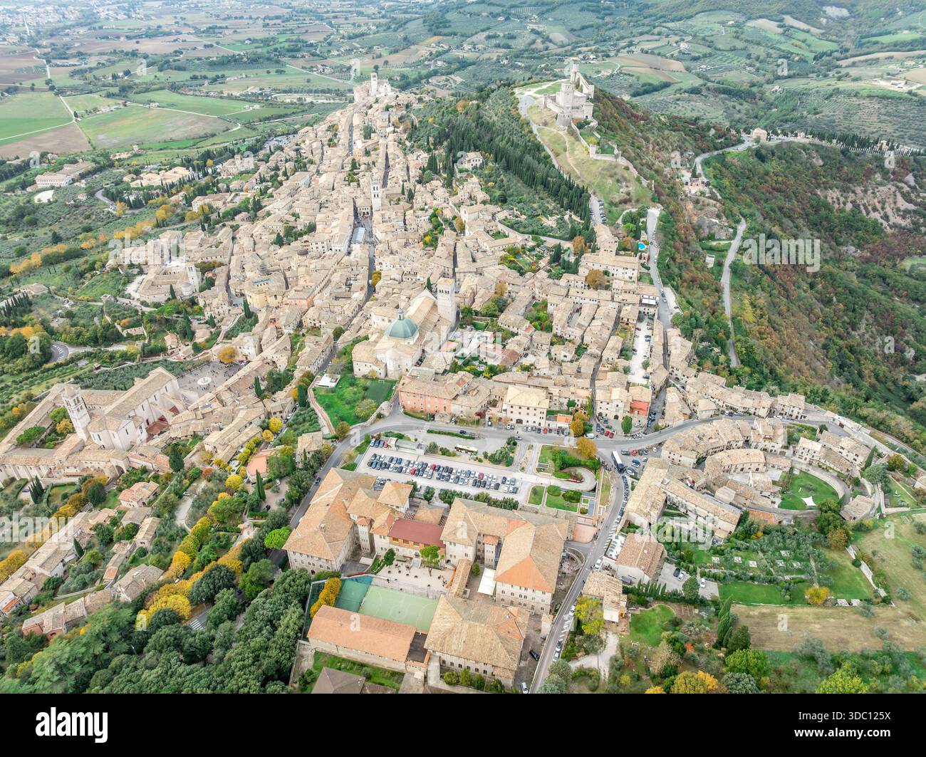 Temple minerva city assisi umbria hi-res stock photography and images ...