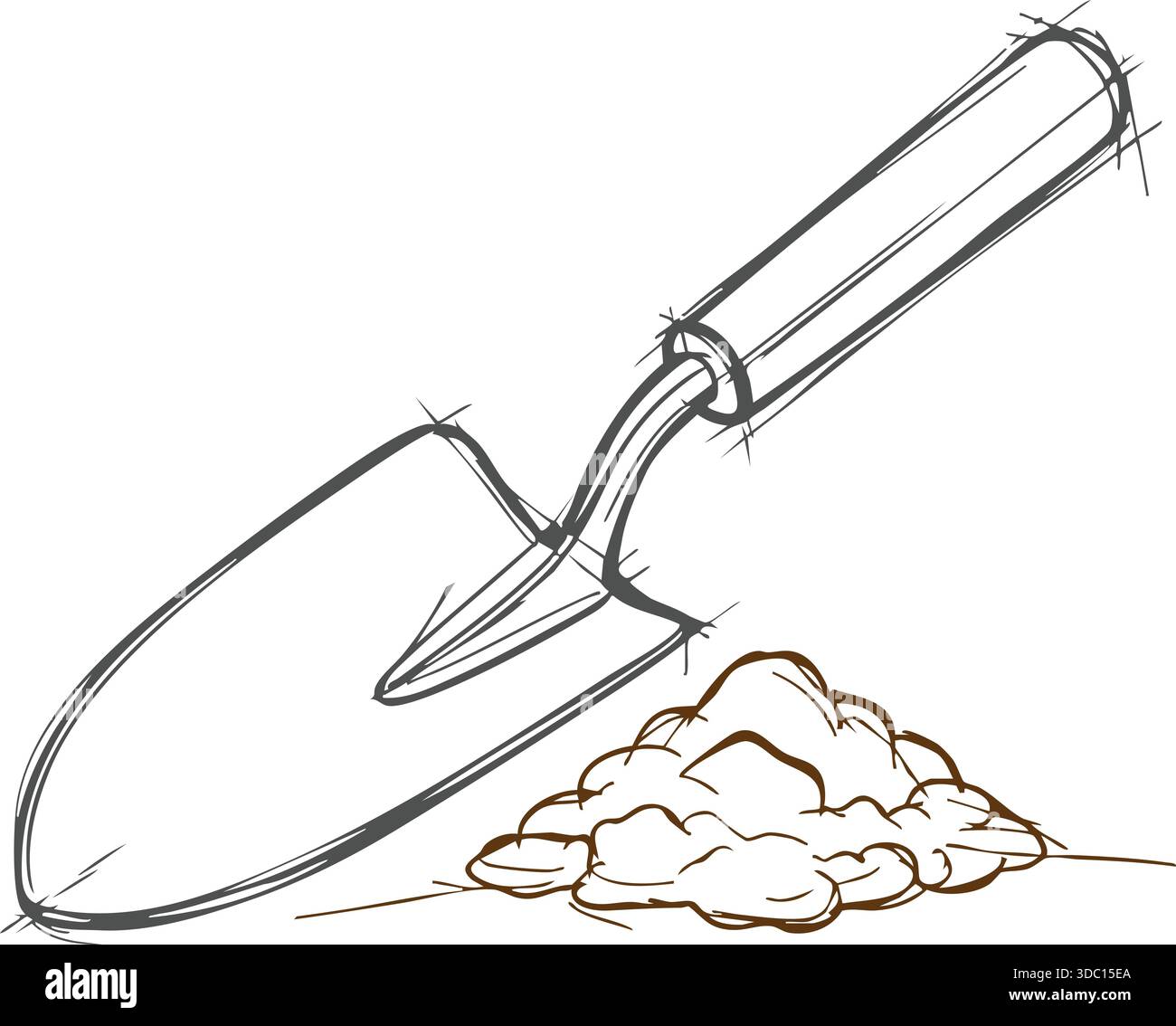 Sprout planting farm Stock Vector Images - Alamy