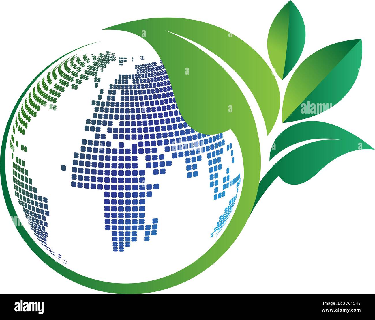 Eco art logo hi-res stock photography and images - Alamy
