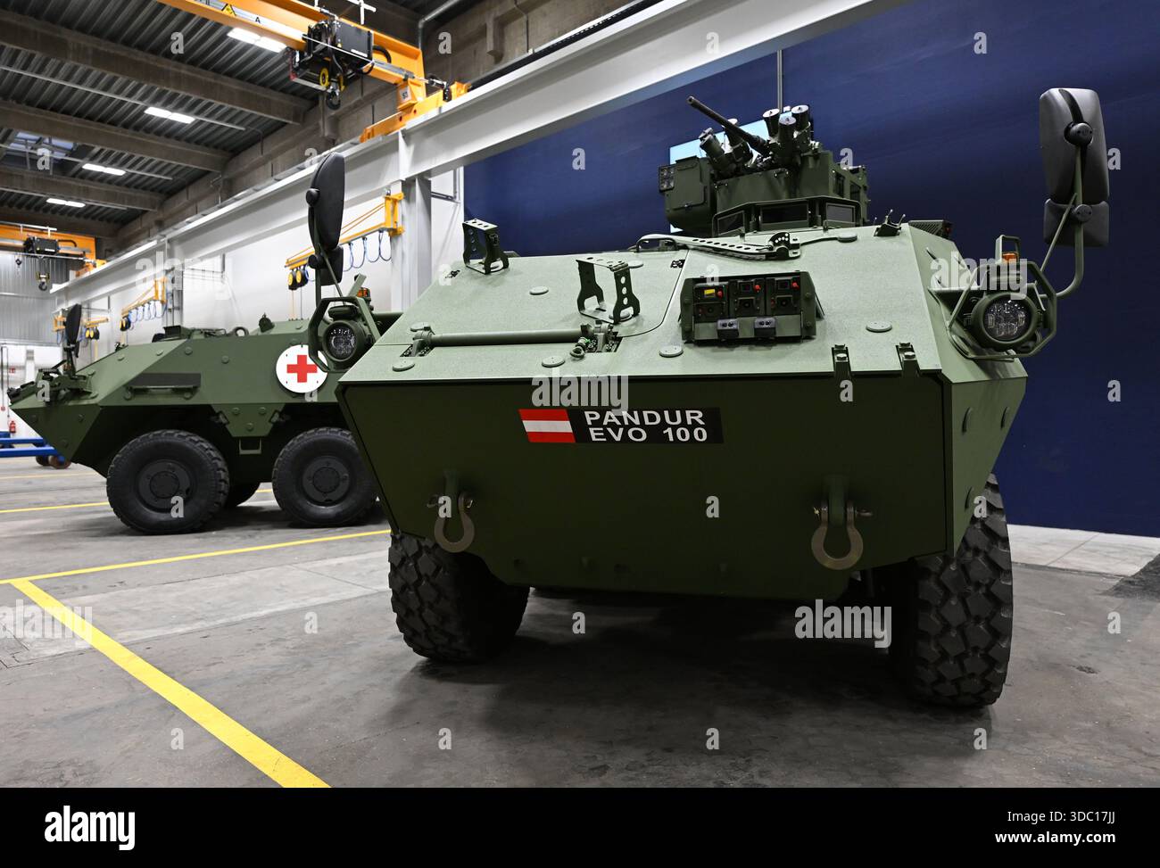 Pandur armoured vehicle photographed on Thursday, 18 December 2025 ...
