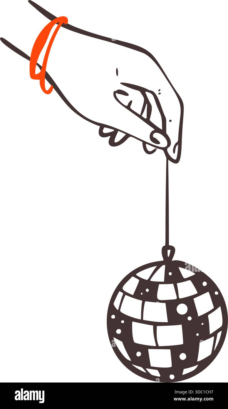 Happy new year disco Stock Vector Images - Alamy