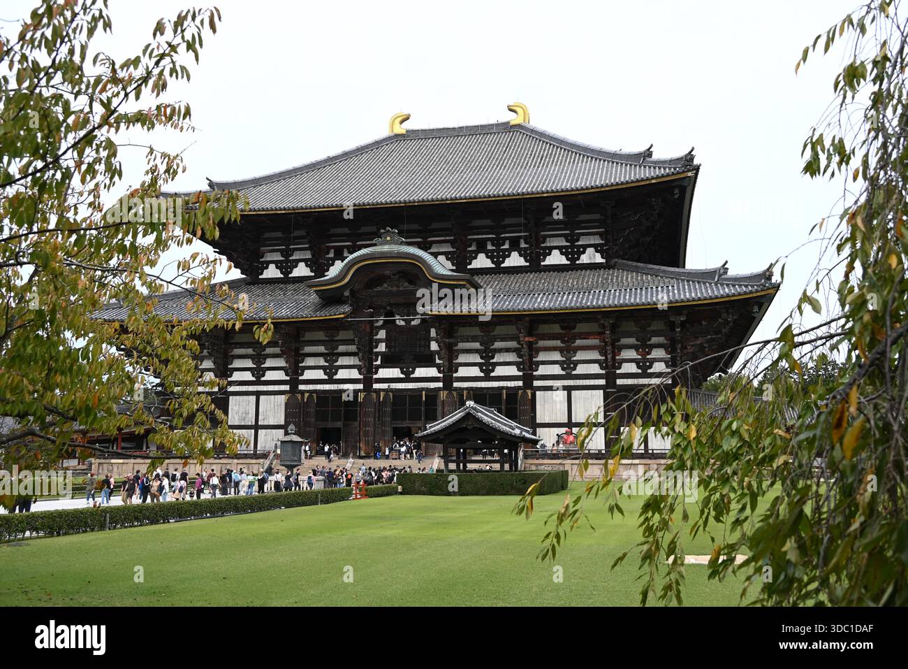 Japan tourism. Nara Todai-ji is a historic Buddhist temple in Nara ...