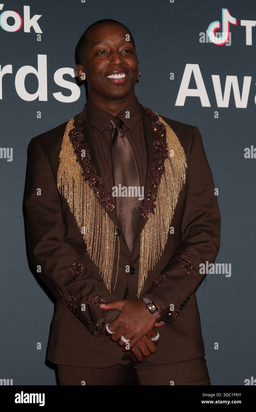 Markell Washington at arrivals for TikTok Awards, Hollywood Palladium ...
