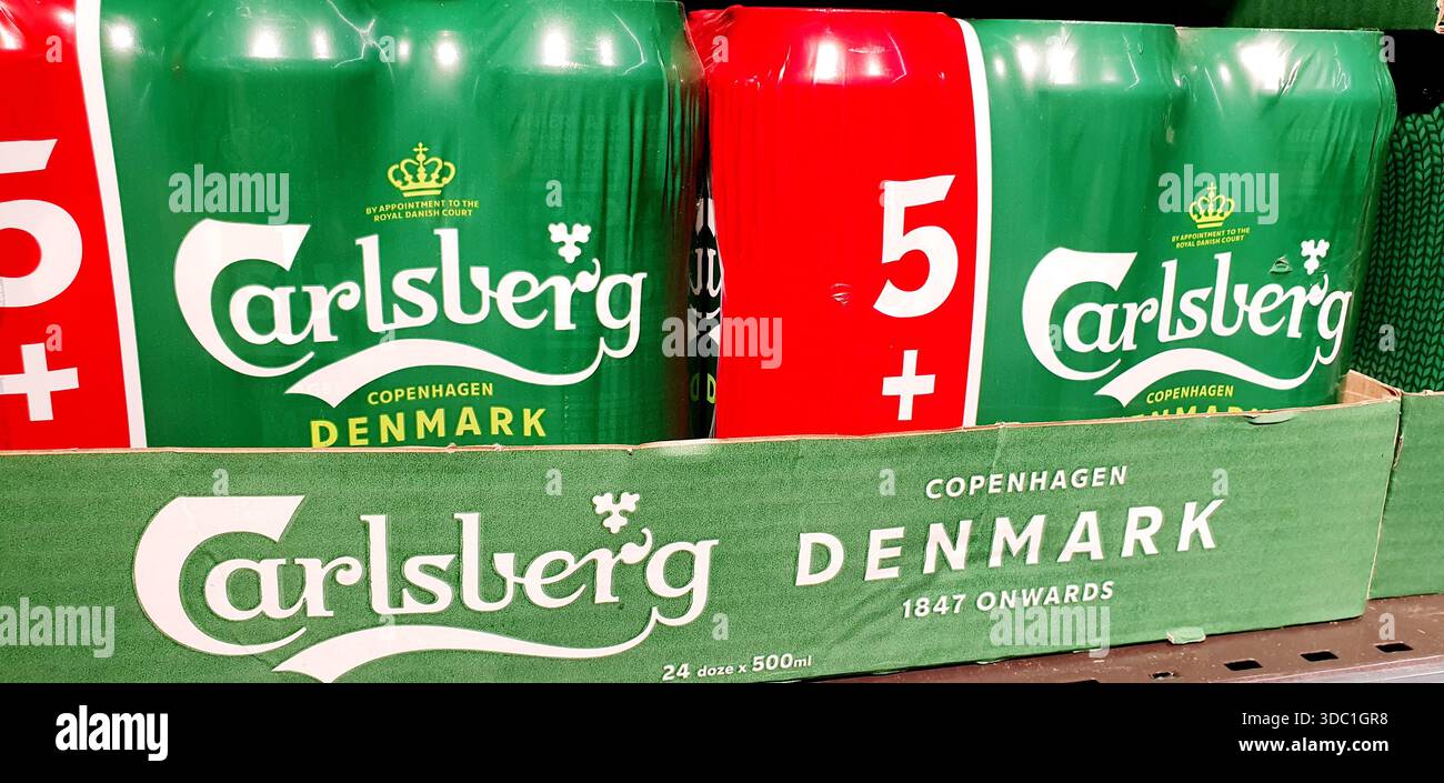 Carlsberg beer is a Danish-originated multinational beer brand, with ...