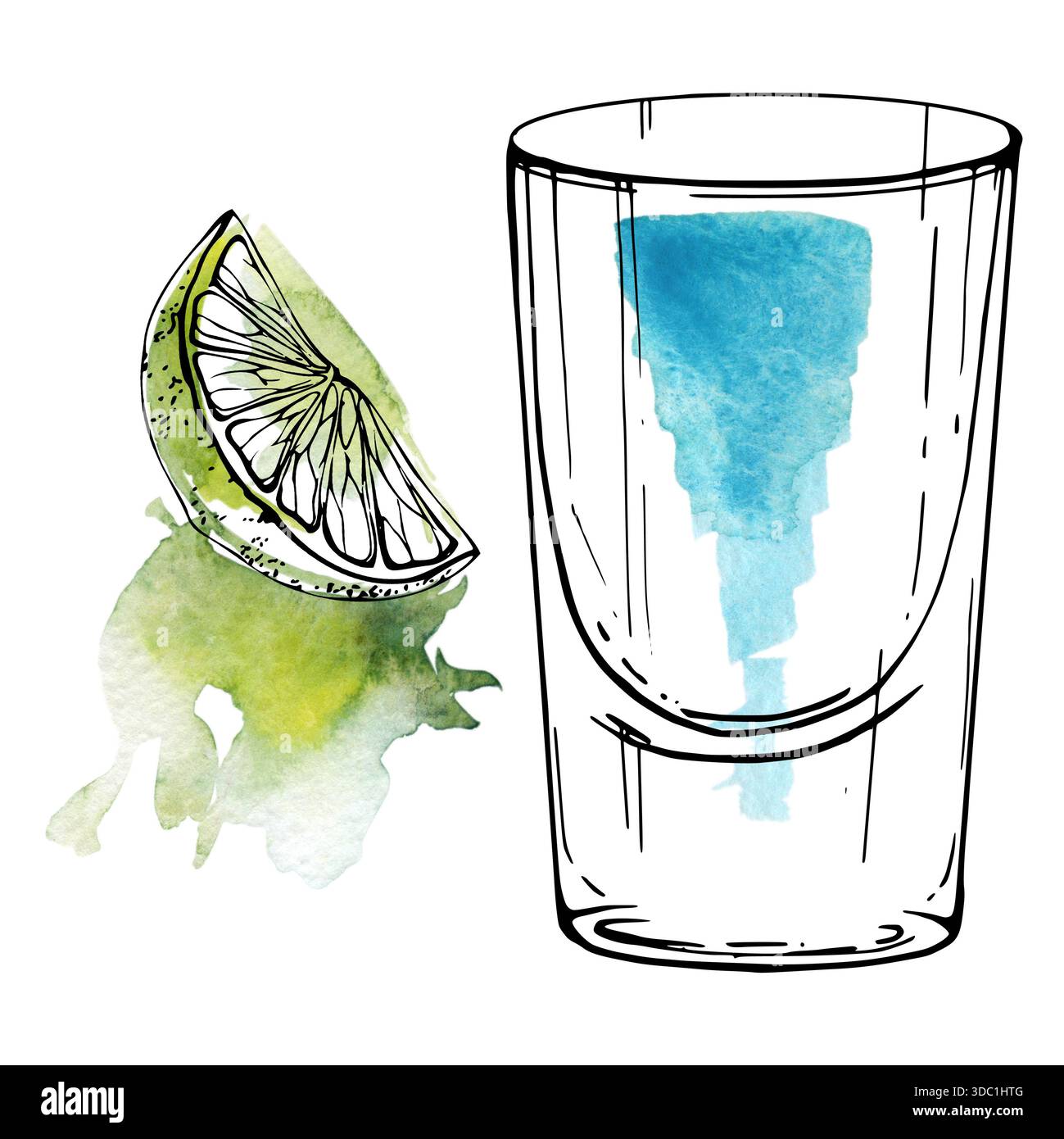 Turquoise blue green fresh liquid Cut Out Stock Images & Pictures - Alamy