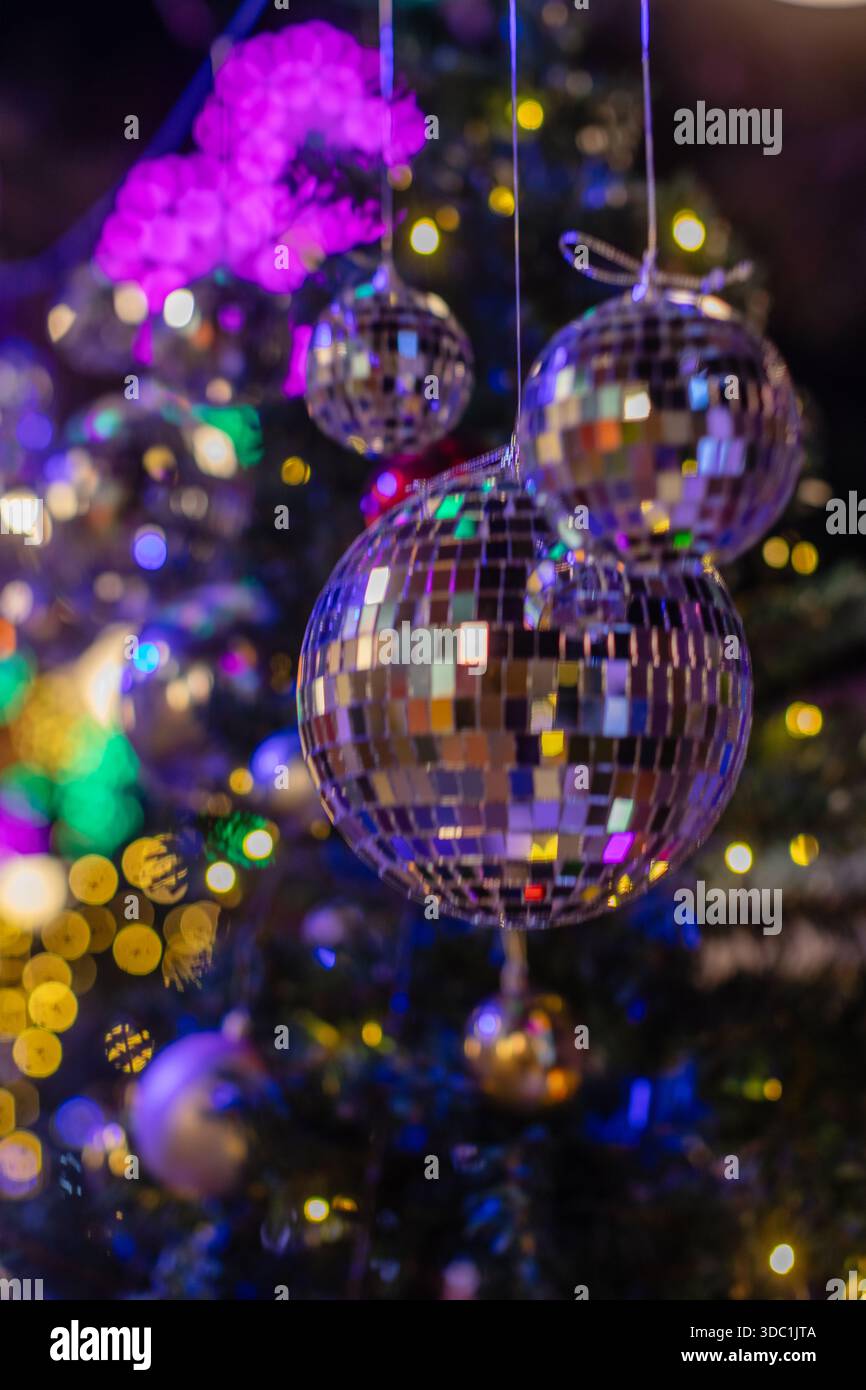 Beautiful festive bokeh effect hi-res stock photography and images - Alamy