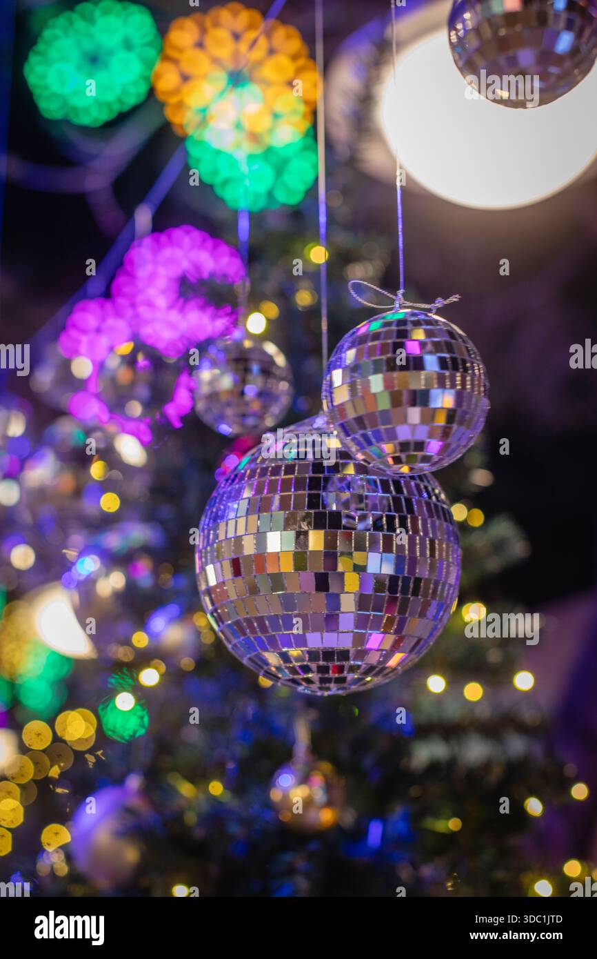 Beautiful festive bokeh effect hi-res stock photography and images - Alamy