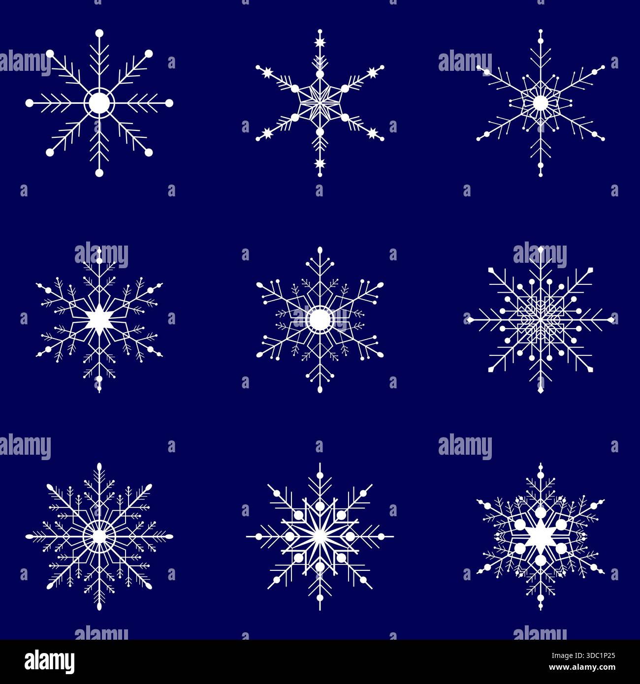 Ice crystals snowflake crystal Stock Vector Images - Alamy