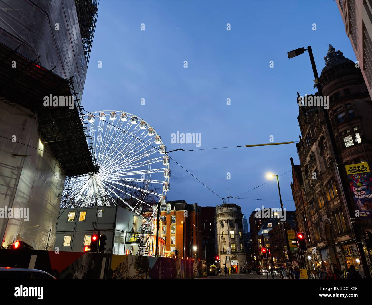 Manchester, UK - December 10, 2025: Urban scene in Manchester, UK ...