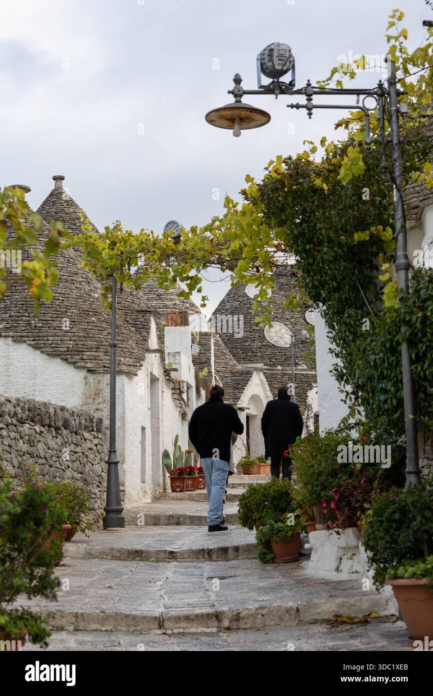 Charming alley in alberobello hi-res stock photography and images - Alamy