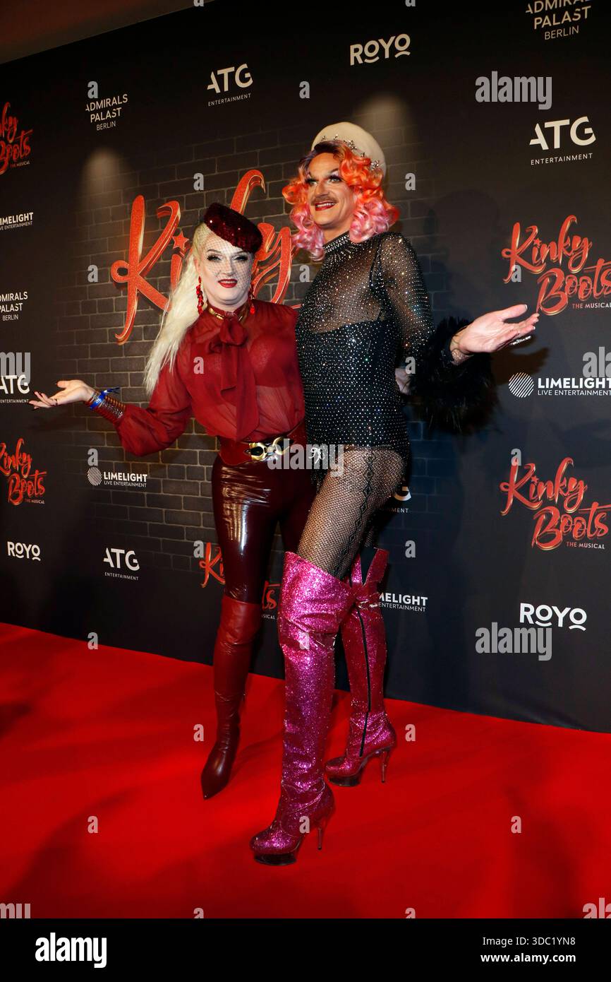Sheila Wolf und Gloria Viagra bei der Deutschland Premiere von Kinky ...