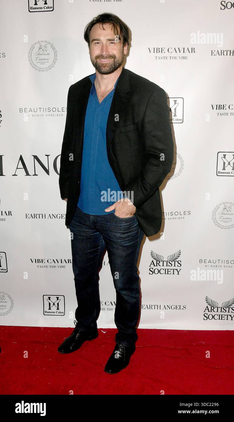Producer Sean Stone attends the Artists Society Presents 'Earth Angels ...