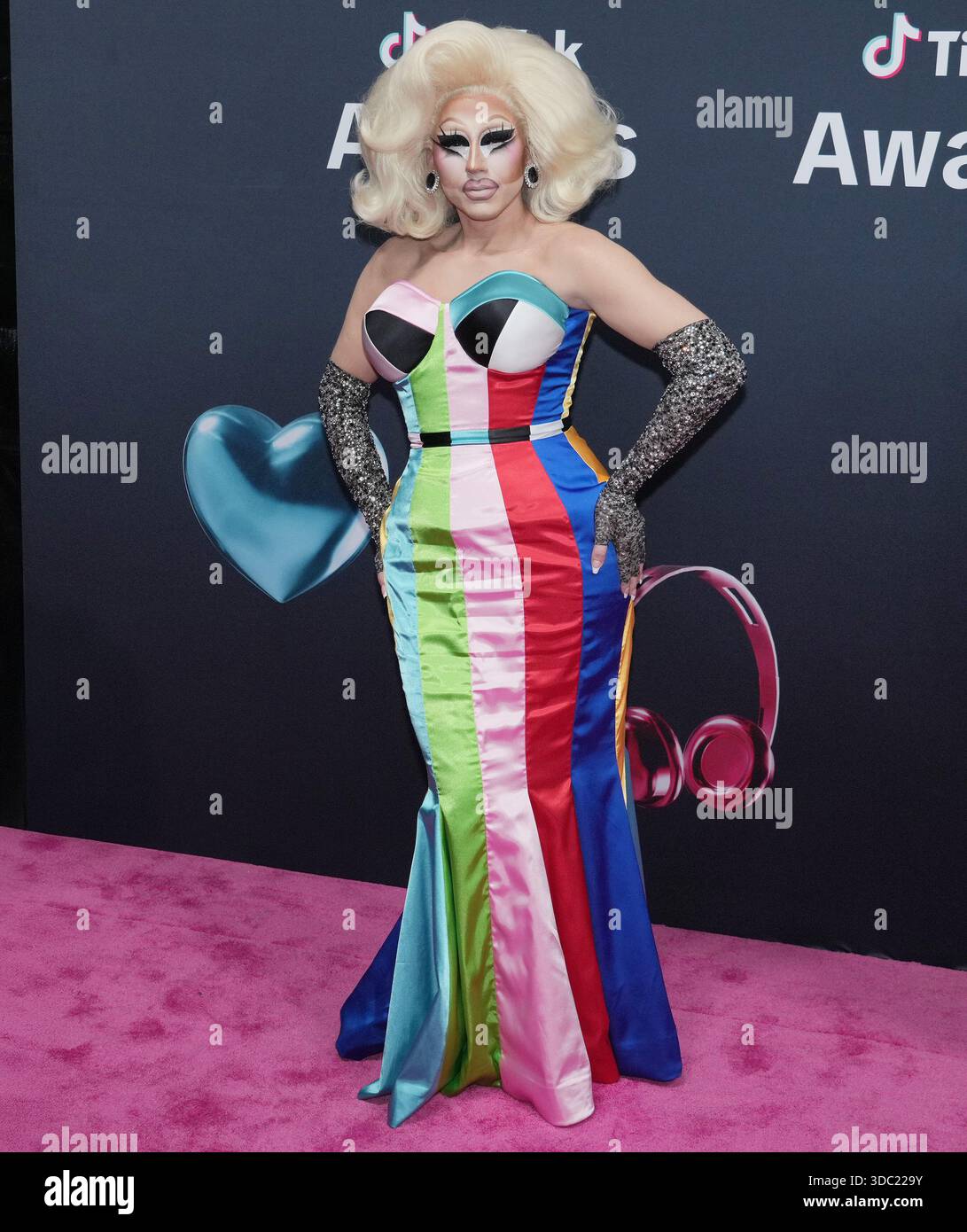 Trixie Mattel arrives at the TikTok Awards 2025 held at the Hollywood ...