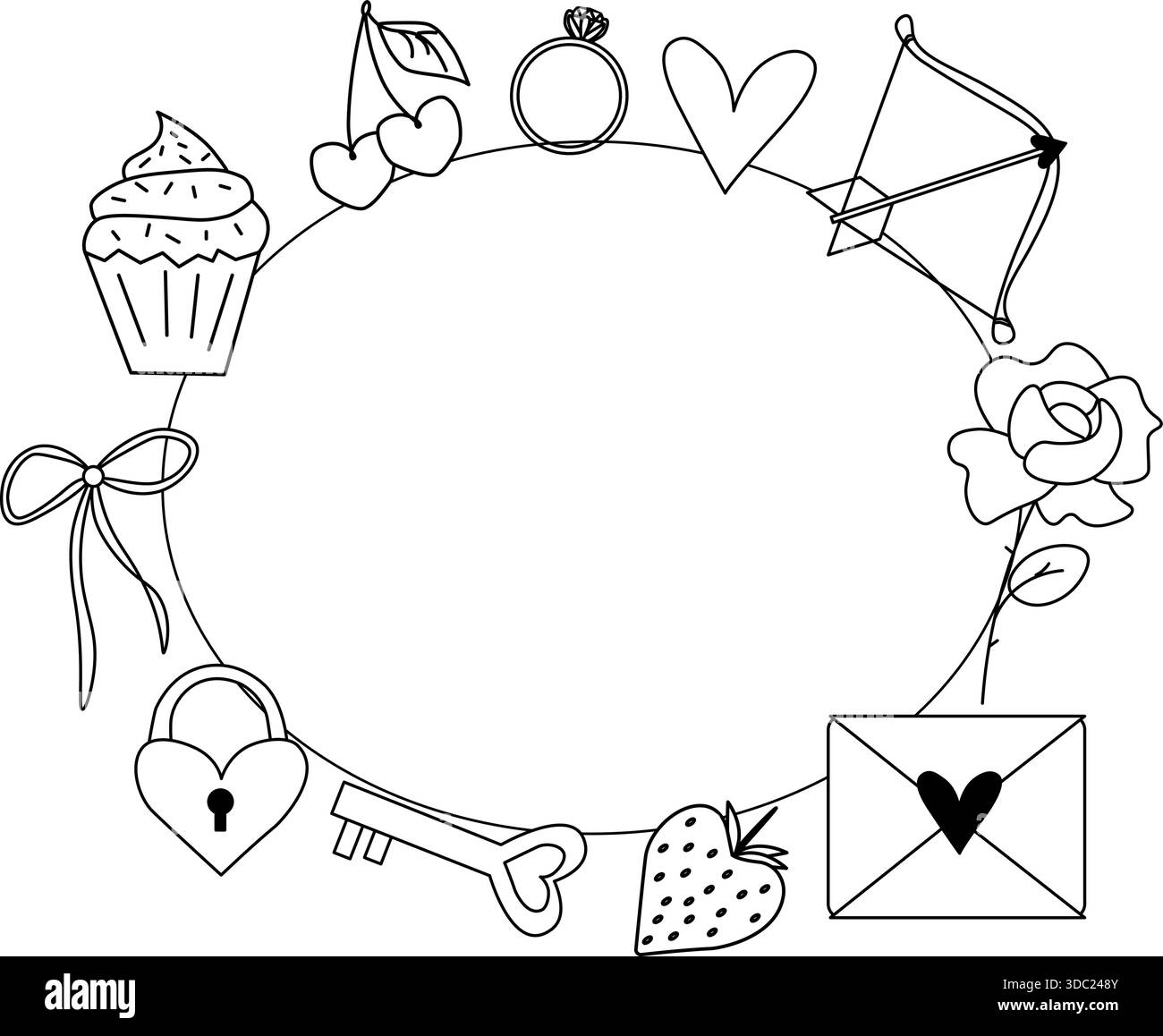 Playful black line artwork Stock Vector Images - Alamy