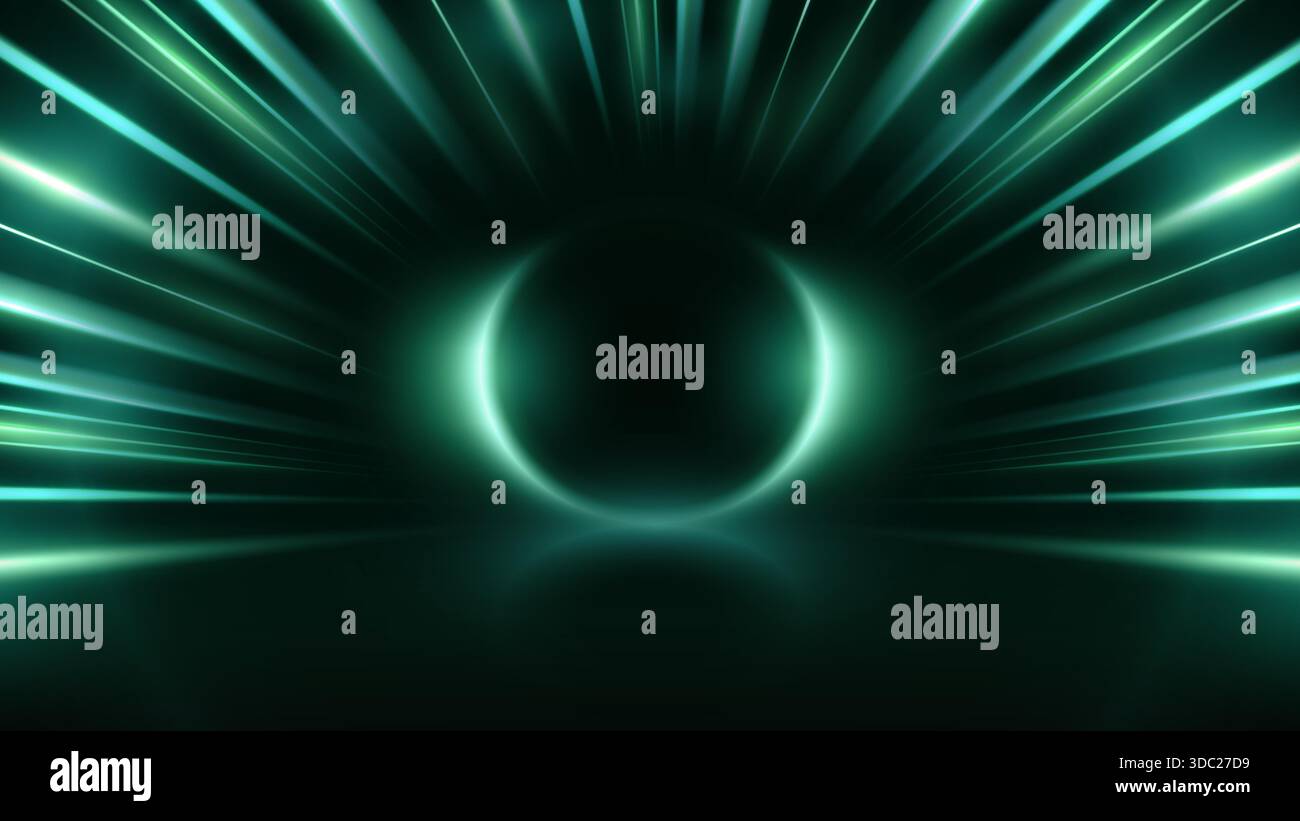 Virtual Reality VR background with zoom effect. Illustration of ...