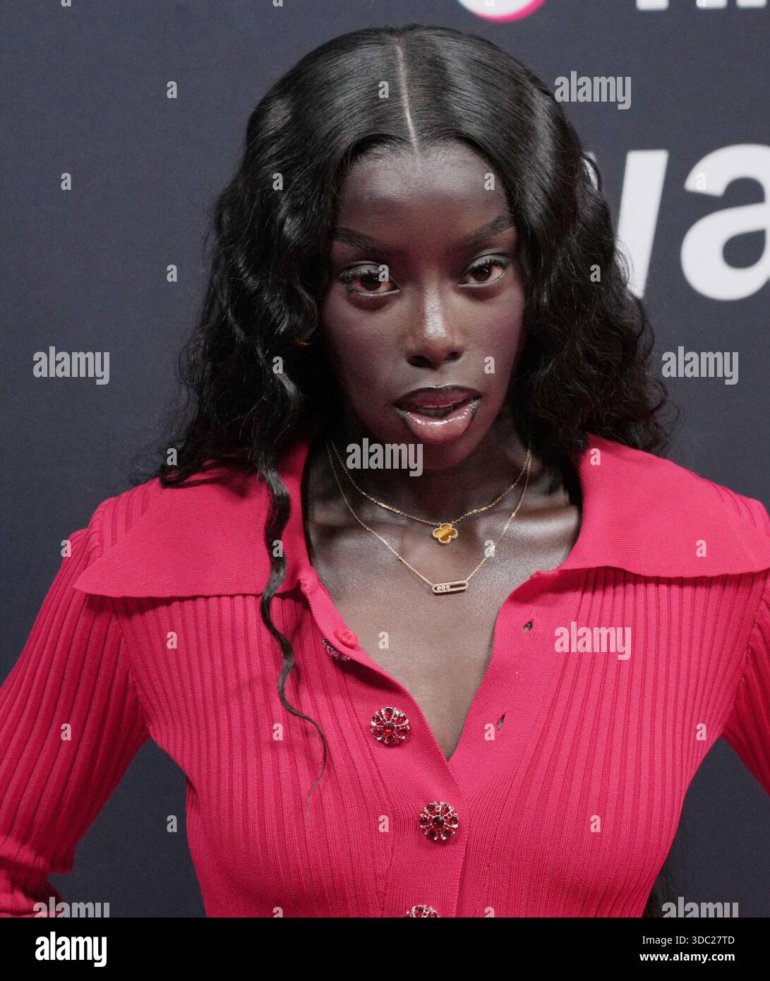 Golloria George arrives at the TikTok Awards 2025 held at the Hollywood ...