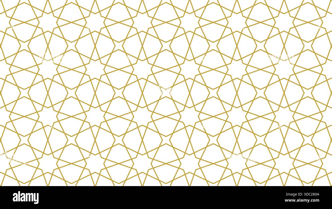Islamic Seamless geometric pattern in authentic arabian style. Vector illustration. Islam ...