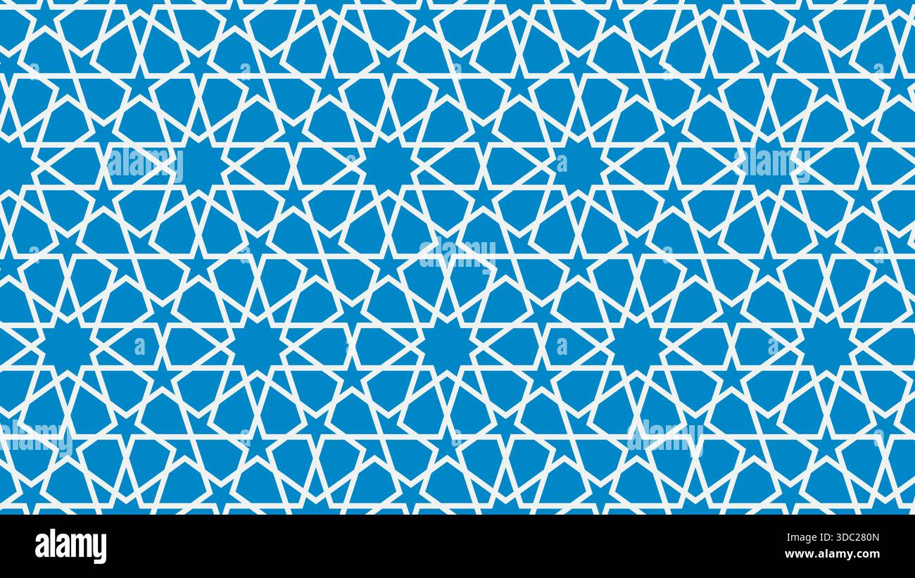 Islamic Seamless geometric pattern in authentic arabian style. Vector illustration. Islam ...