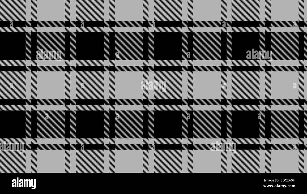Lumberjack tartan background check Black and White Stock Photos ...