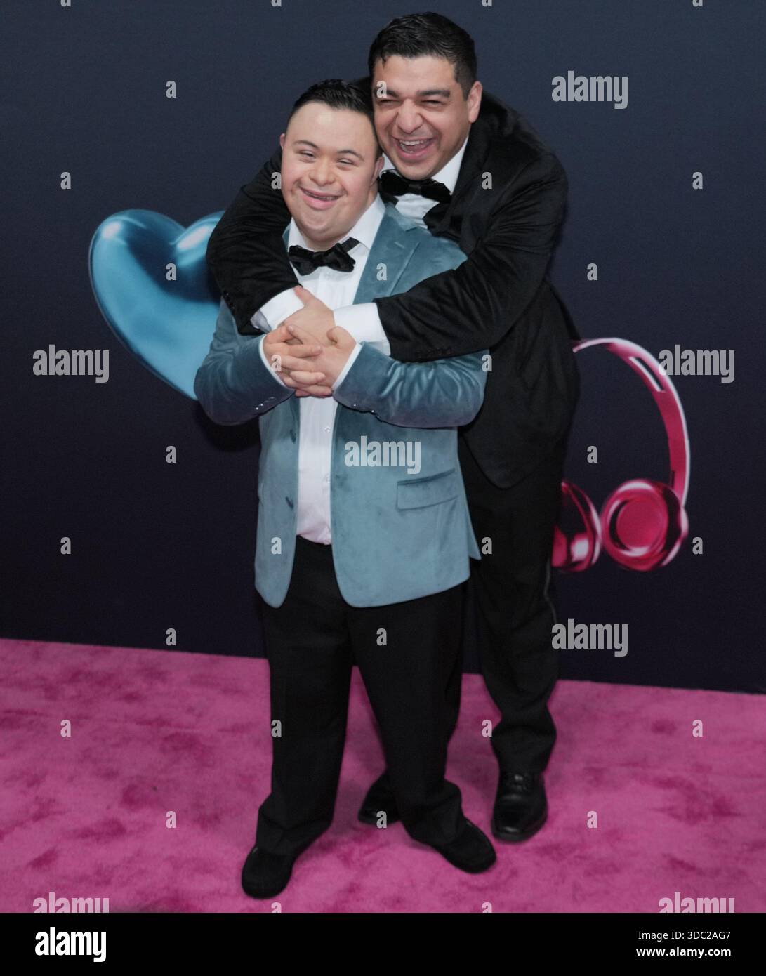 (L-R) Zach Valentine and Pat Valentine arrives at the TikTok Awards ...