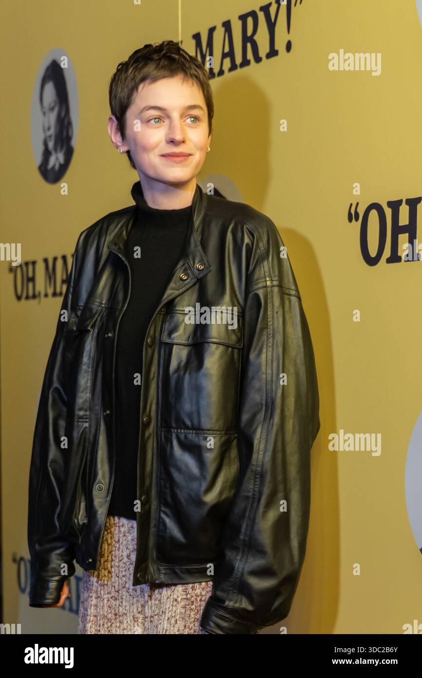 London, United Kingdom. 19th December 2025. Emma Corrin attends the "Oh ...