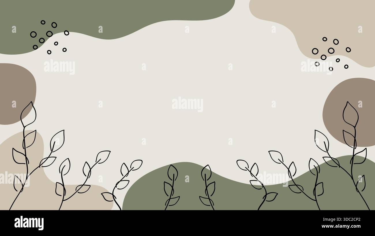 Delicate foliage shapes in muted colors hi-res stock photography and ...