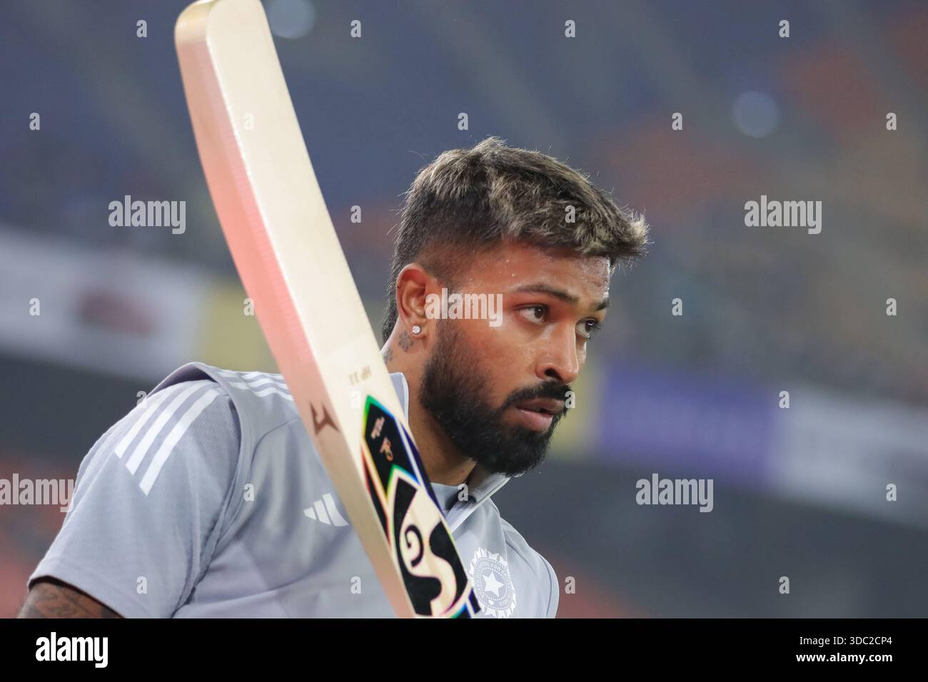 Hardik Pandya of India during the IDFC First Bank South Africa Tour Of ...