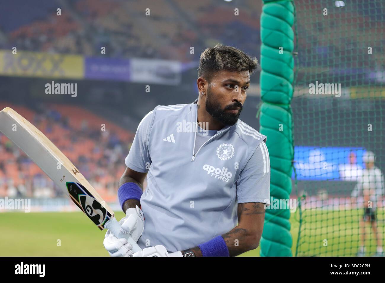 Hardik Pandya of India during the IDFC First Bank South Africa Tour Of ...