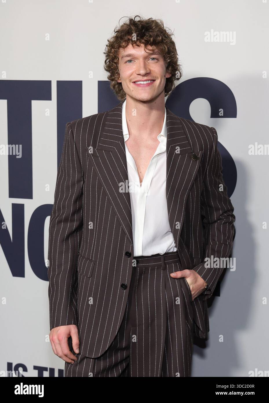 18 December 2025 - Los Angeles, California - Connor Storrie Los Angeles Premiere Of Searchlight ...