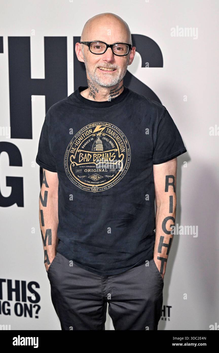 Moby bei der Premiere des Kinofilms Is This Thing On im Vidiots. Los ...