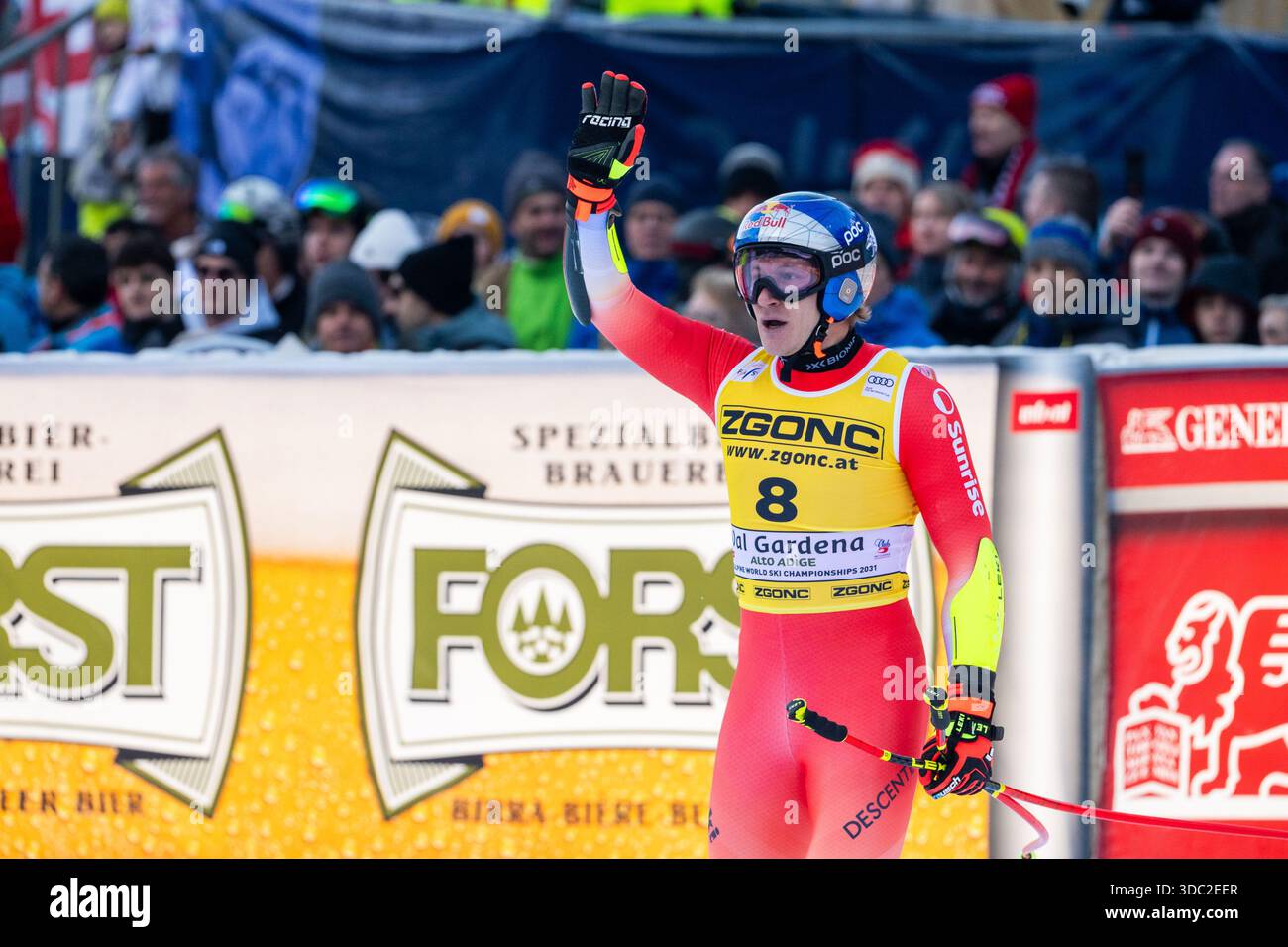 Marco Oderrmatt (SUI) completing the race during 2026 Audi FIS Ski ...