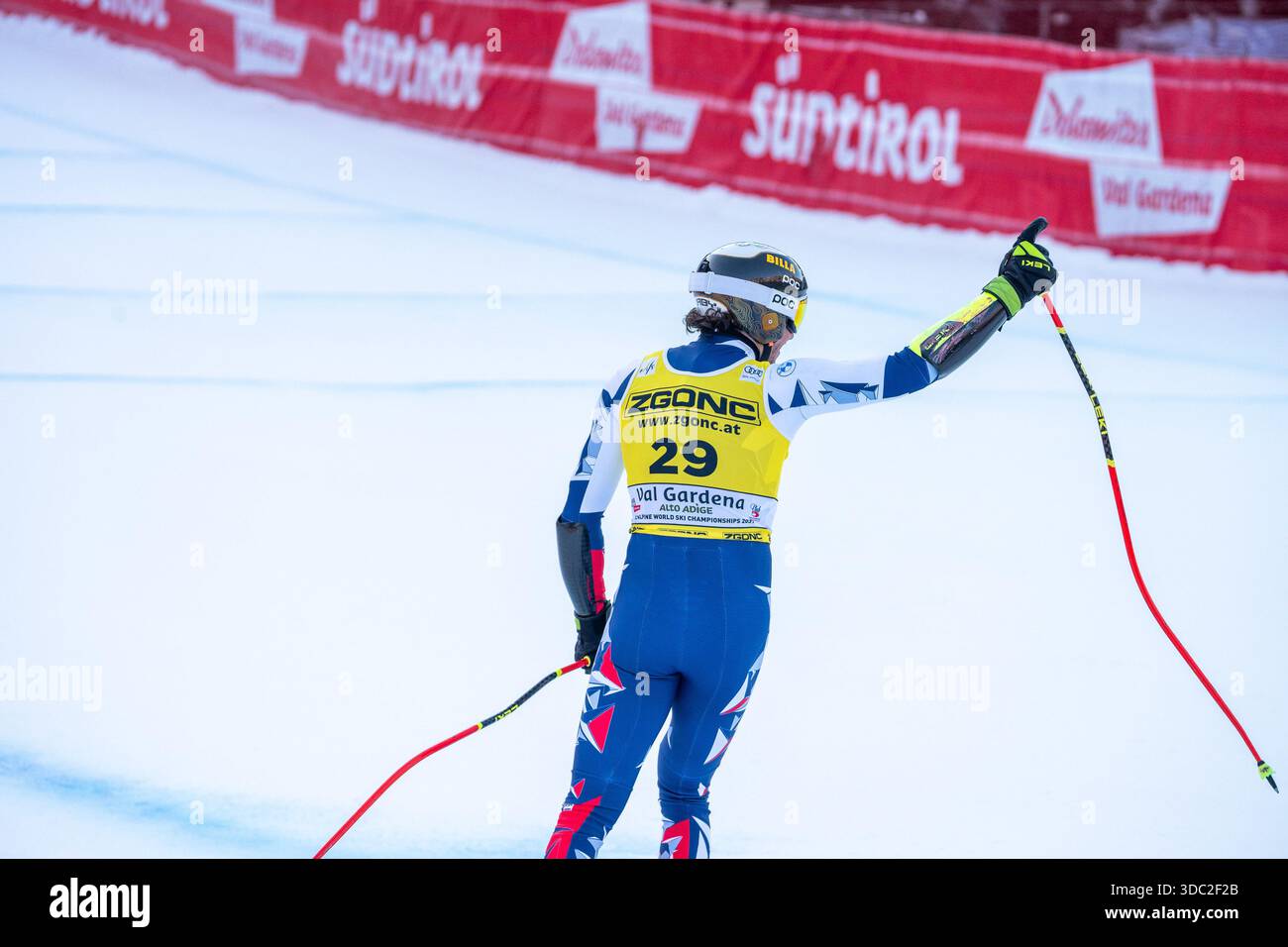Jan Zabystran (CZE) celebrating the result during 2026 Audi FIS Ski ...