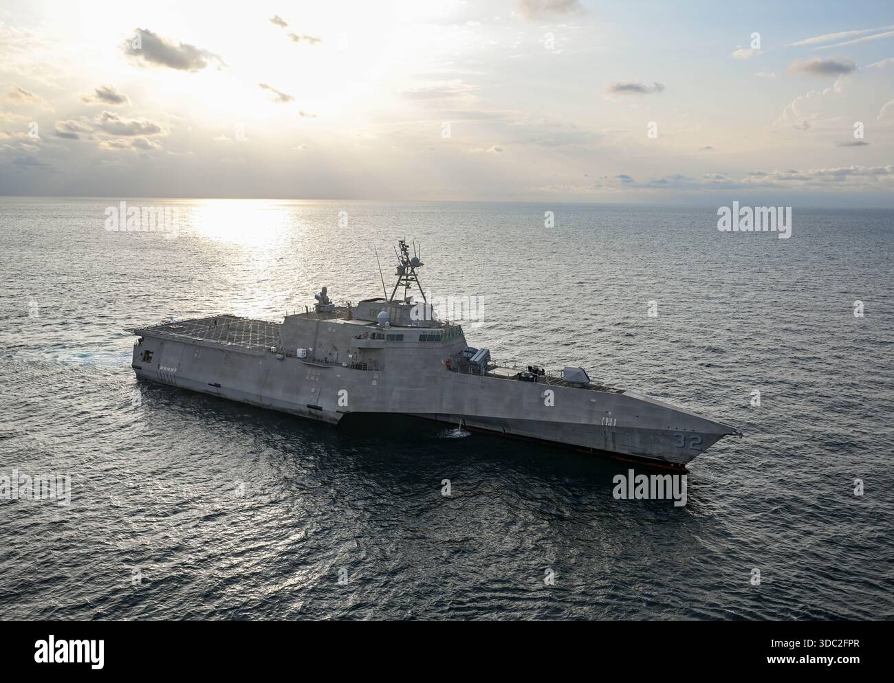 251216-N-NO146-1025 ARABIAN GULF (Dec. 16, 2025) The Independence-class ...