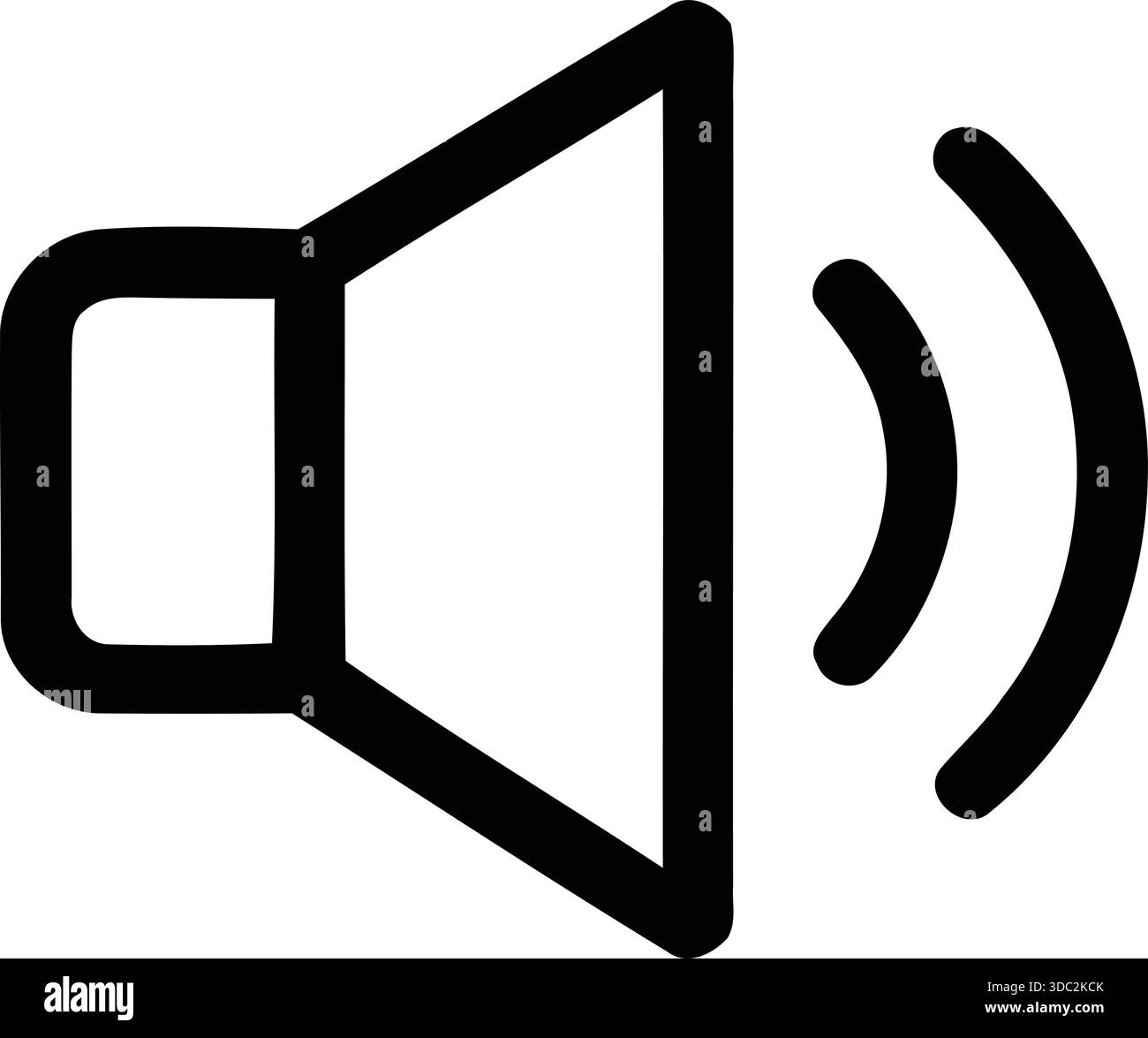 Digital icon representation speaker sound hi-res stock photography and ...