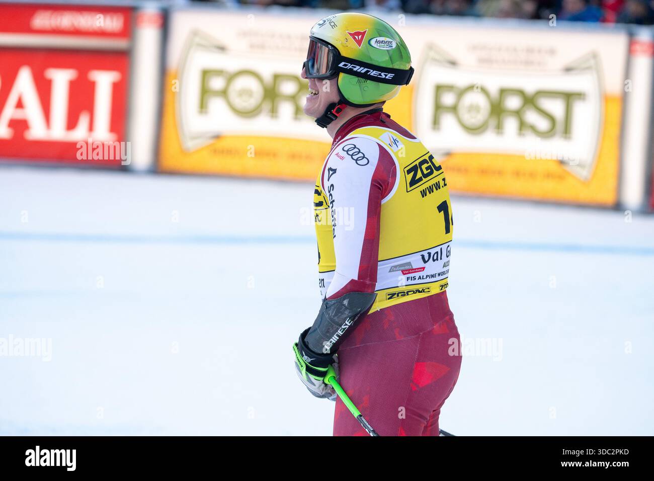Raphael Haaser (AUT) finishing the competition during 2026 Audi FIS Ski ...