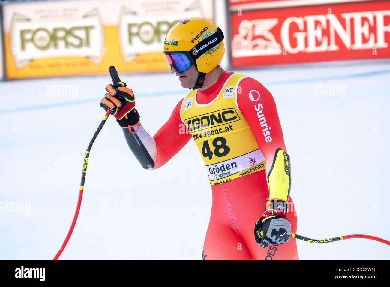 Alessio Miggiano (SUI) completing the race during 2026 Audi FIS Ski ...