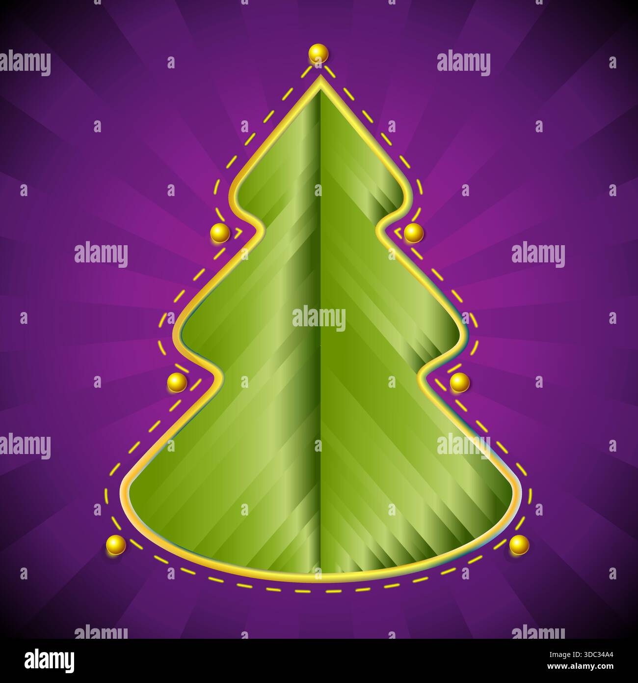 Handmade christmas ball Stock Vector Images - Alamy