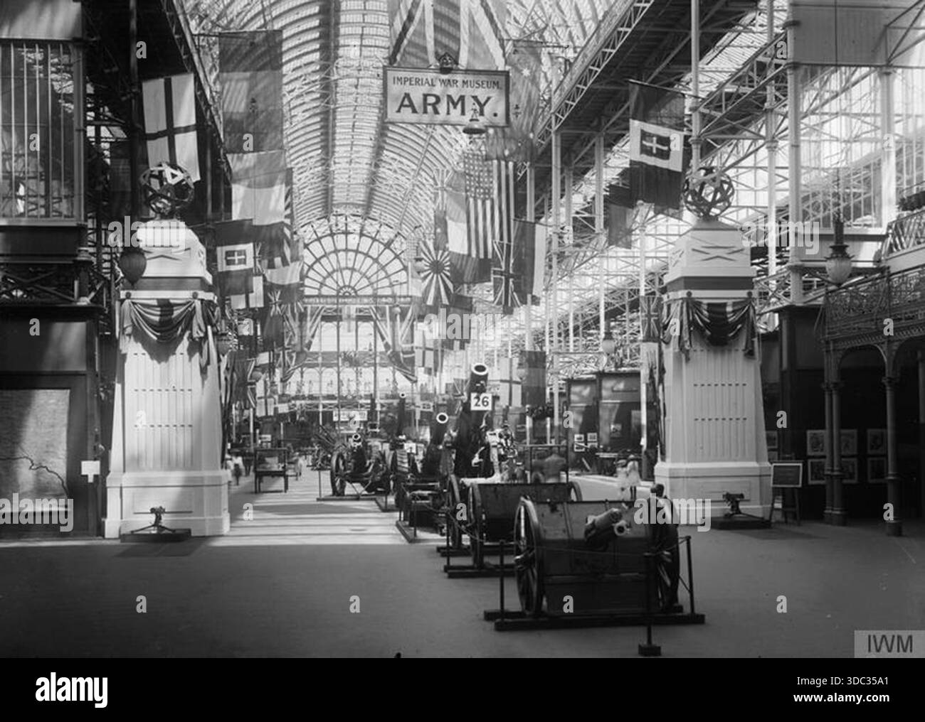 Imperial War Museum Galleries at the Crystal Palace, 1920 - 1924 View ...