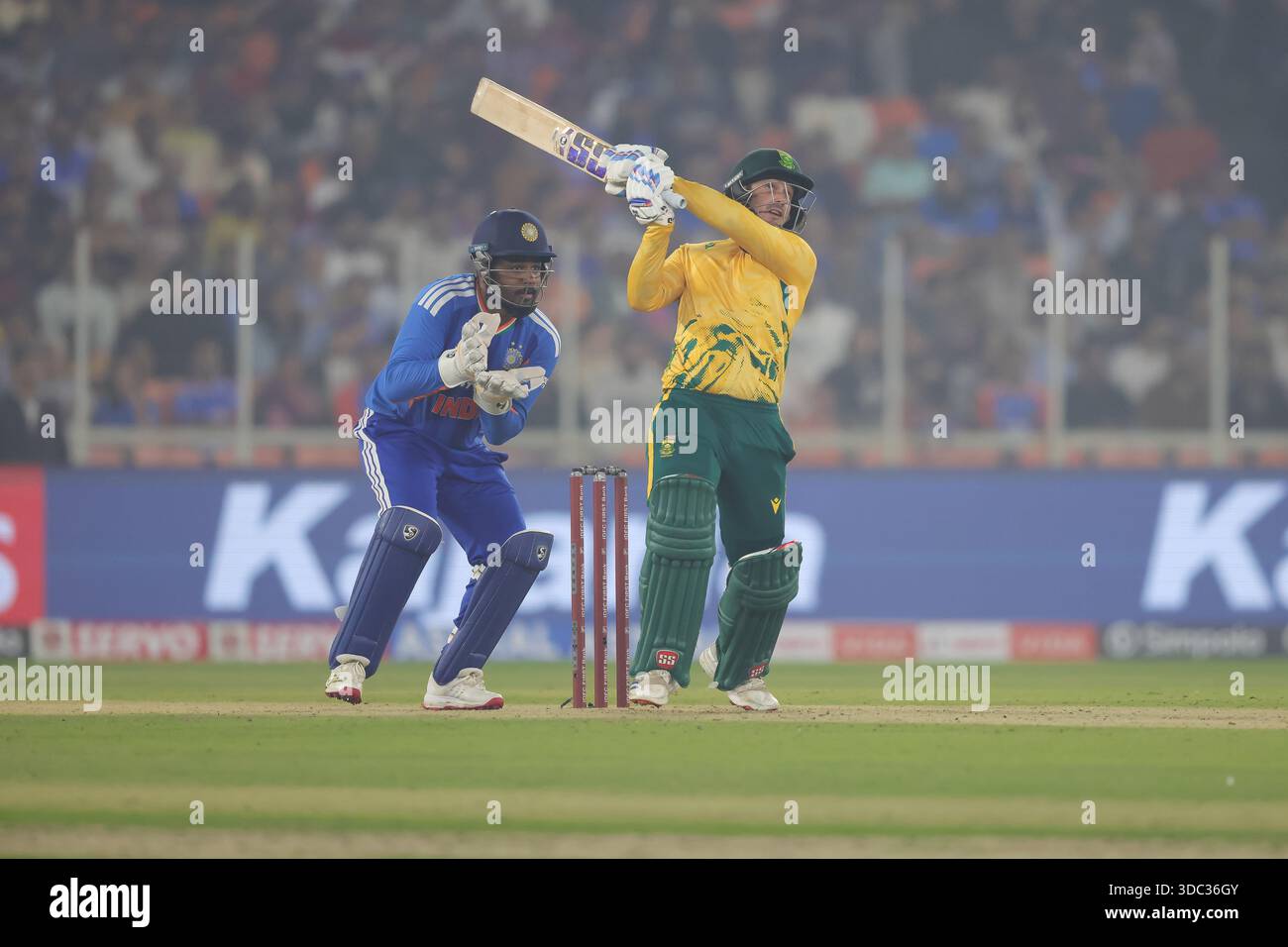 during the IDFC First Bank South Africa Tour Of India T20 Series 5th T20 International match ...
