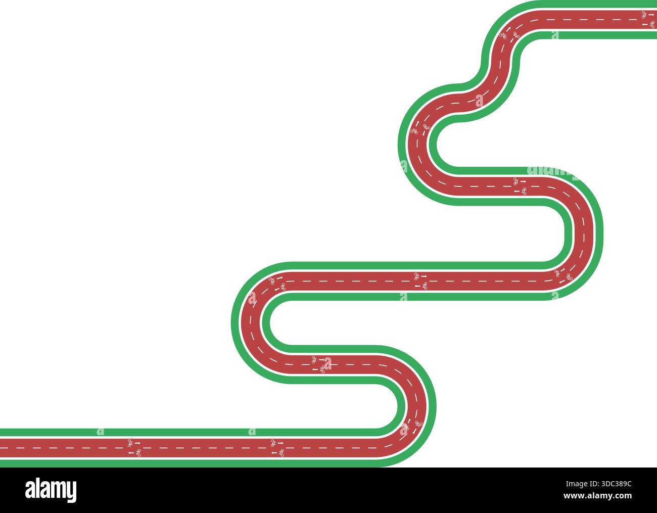 Vector element illustrating zigzag hi-res stock photography and images ...