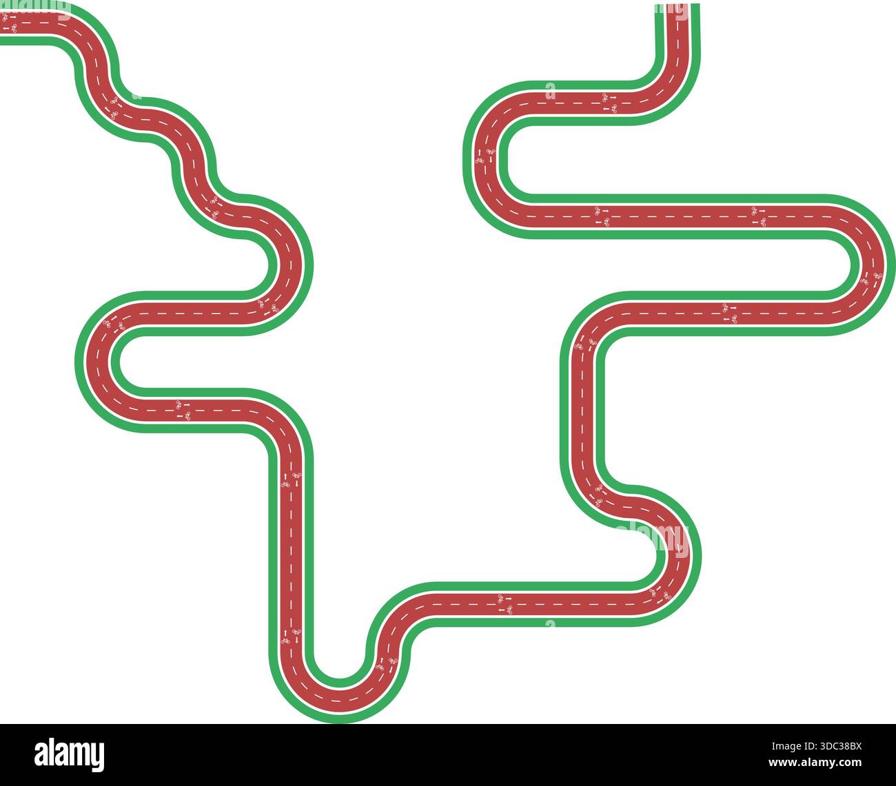 Vector element illustrating zigzag hi-res stock photography and images ...
