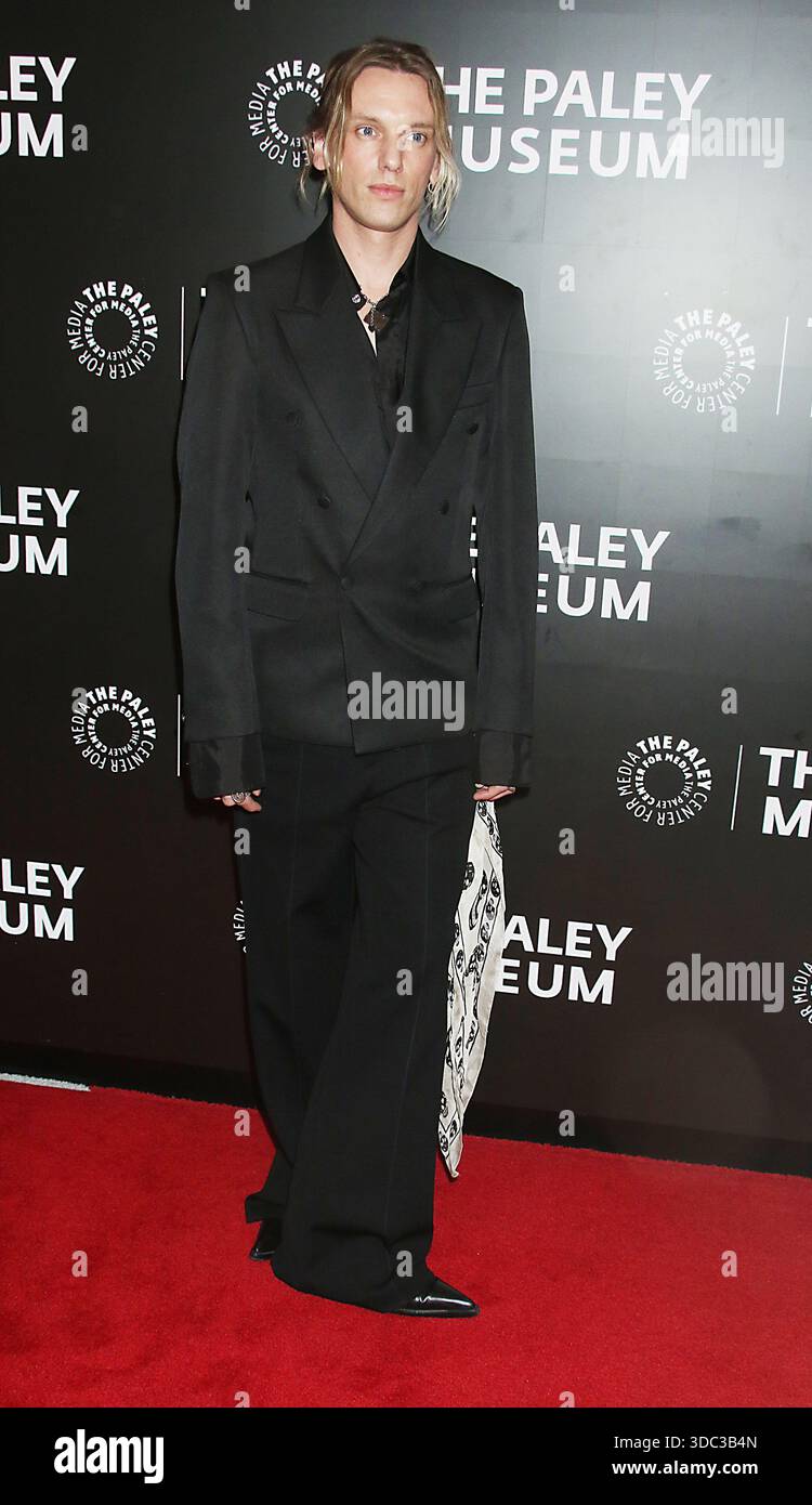 December 18, 2025 Jamie Campbell Bower attend Stranger Things' Season 5 ...